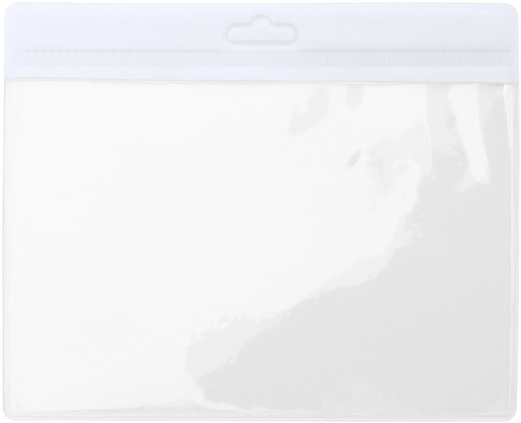 Badge transparent PVC