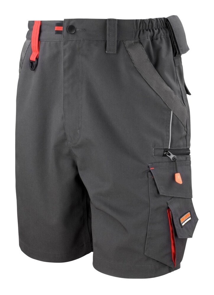 Short de travail technique confortable et durable, poche cargo